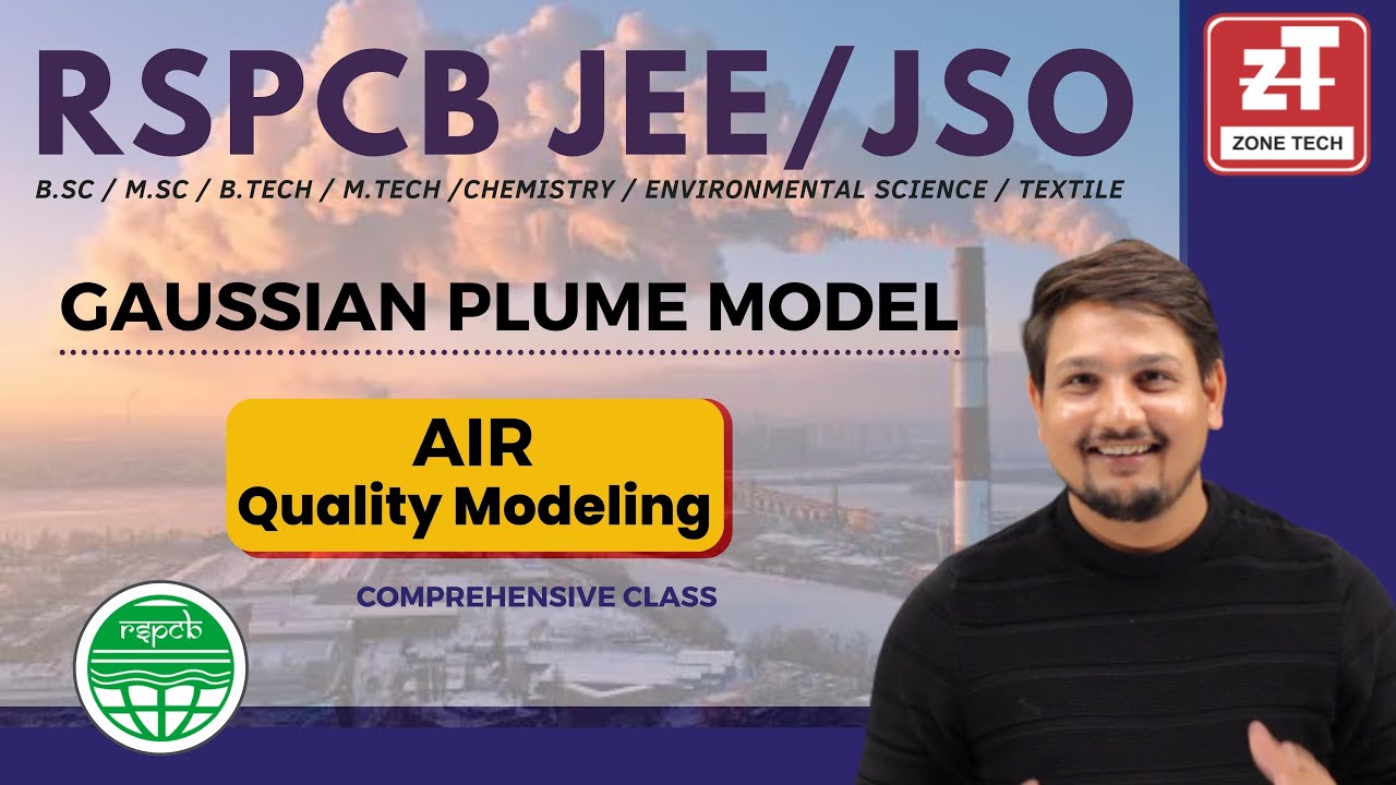 RSPCB JSO /JEE | Chapter - Gaussian Plume Model for Air Quality ...
