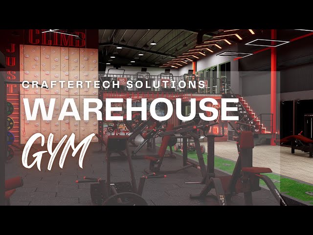 Warehouse Exercise Gyms Lofts Ceiling And White