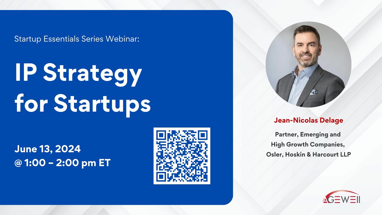 Startup Essentials Series Webinar: IP Strategy for Startups - YouTube