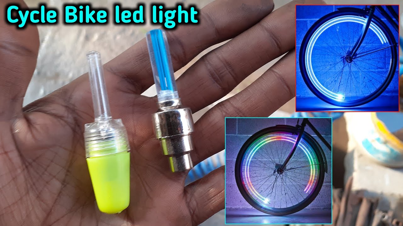 cycle light || Cycle bike weel light || Bike led light with testing ...