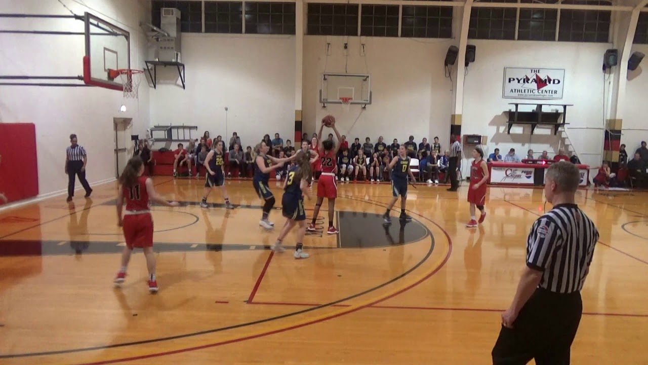 #22 Tyana Walker Metro Academy vs Manhattan Chief - YouTube