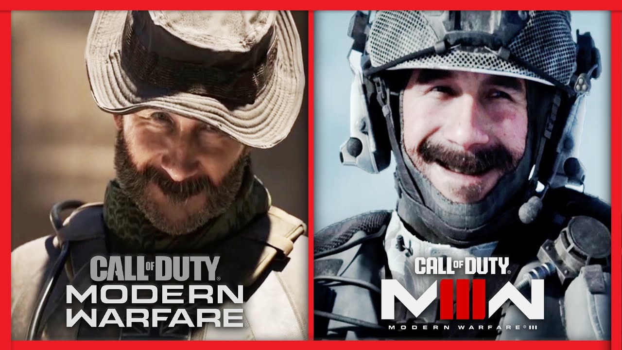 Captain Price's Wicked Smile Evolution | Modern Warfare 2019 vs MW3 ...