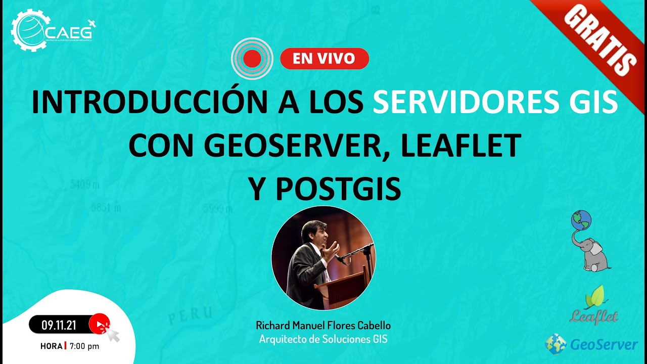 👨‍🏫 Introducción a los SERVIDORES GIS con GEOSERVER, LEAFLET Y POSTGIS ...