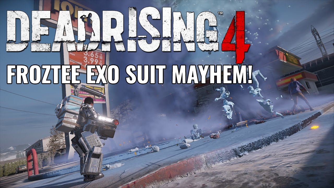 Dead Rising 4 - Froztee's Exo Suit Mayhem! 2500 Hit Streak! - YouTube