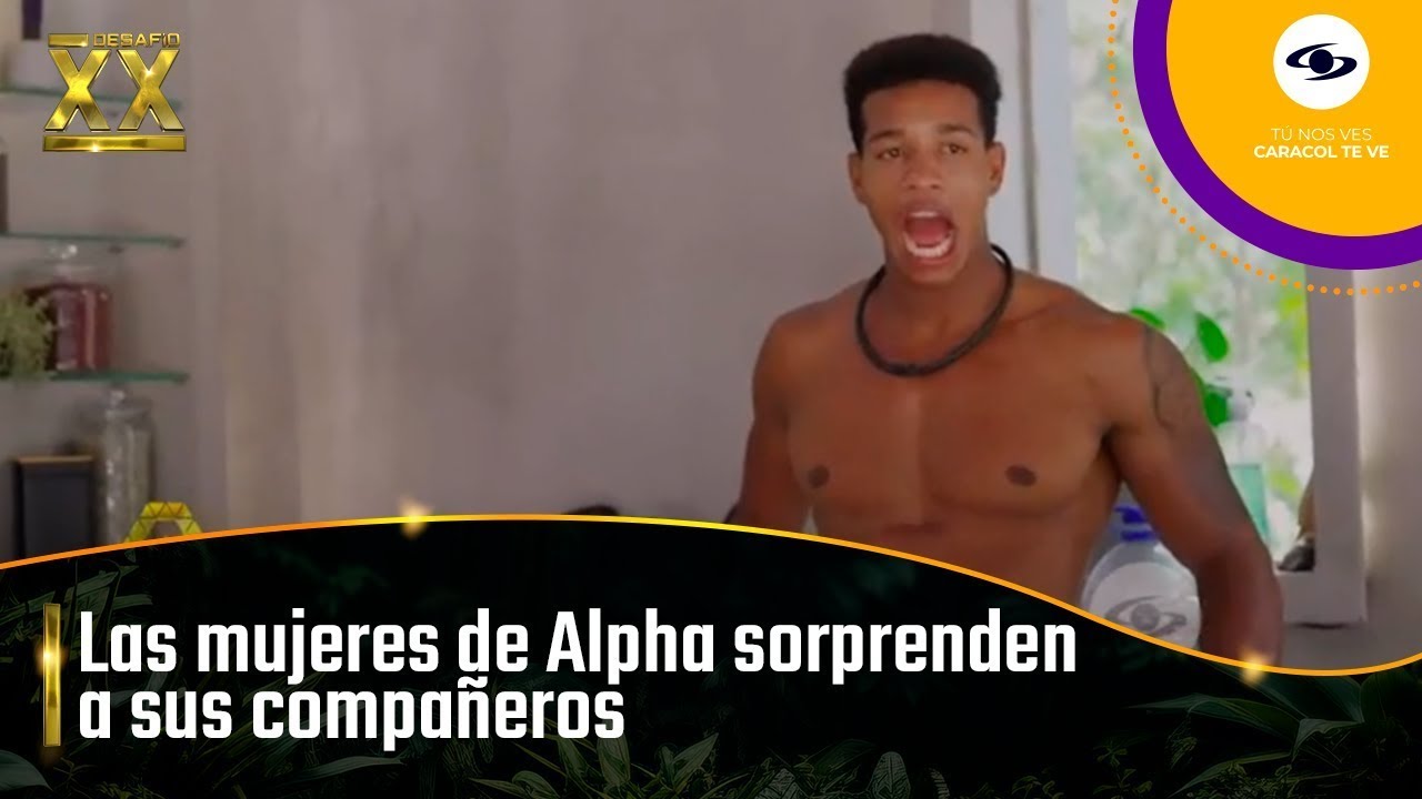 Las mujeres de Alpha en el Desafío 2024 le arrojan su ropa interior a ...