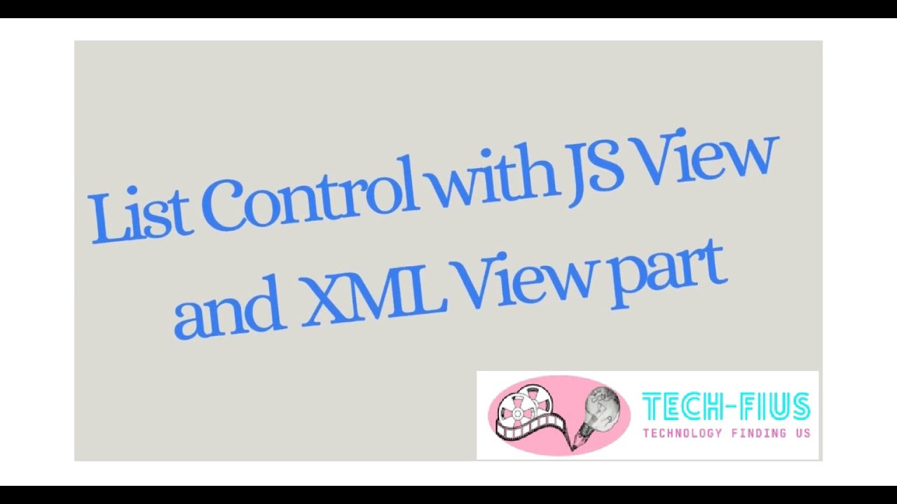 SAP UI 5 FIORI :-List control with JS View and XML View - TechFius ...