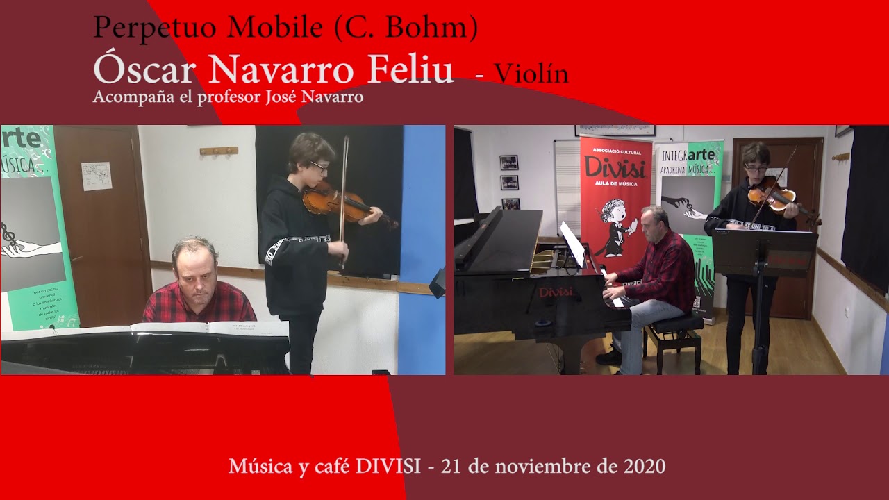 Perpetuo Mobile (C. Bohm) - Violín: Óscar Navarro Feliu - YouTube