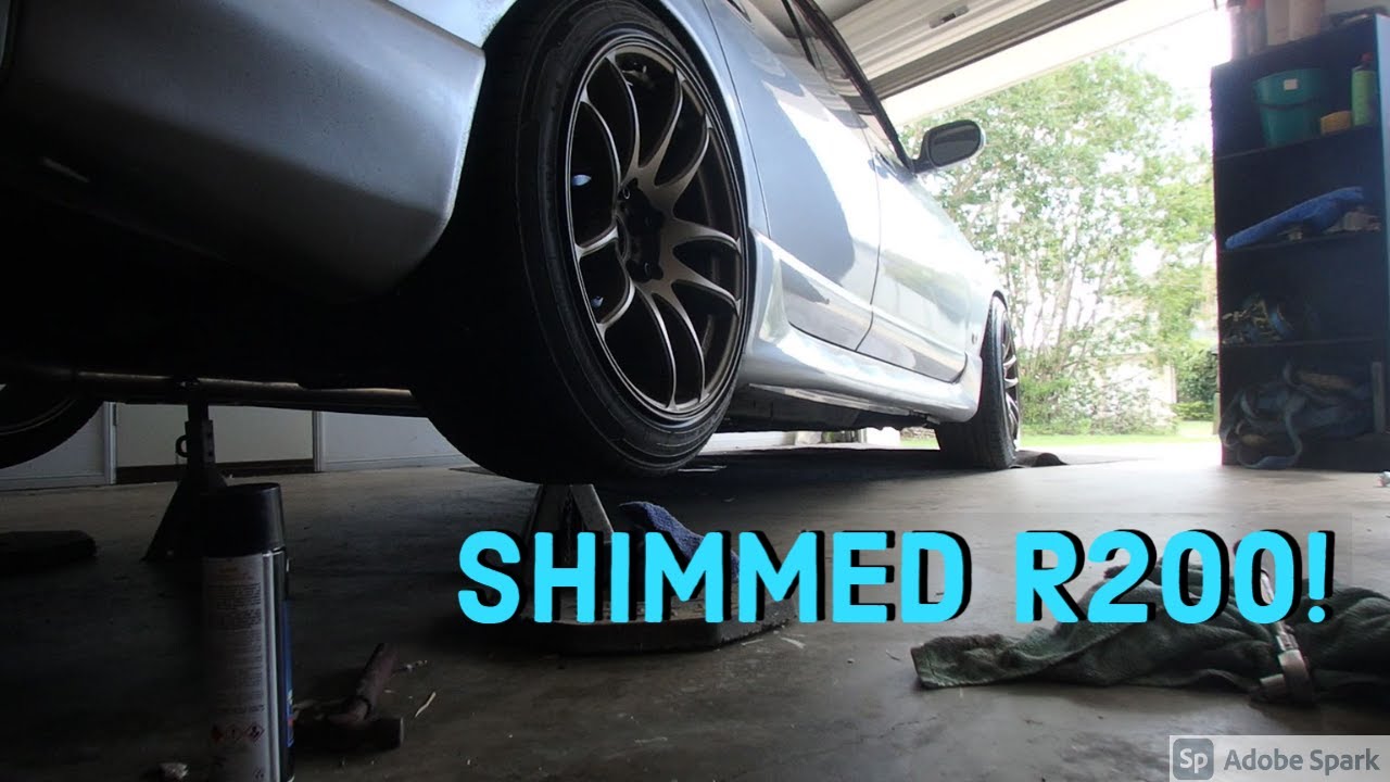 Shimmed R200 Diff in my 33 4 door! - YouTube