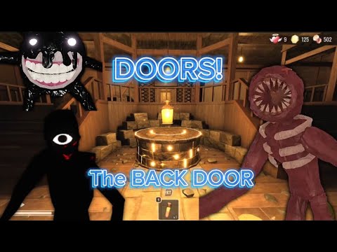 ROBLOX DOORS TRYING TO GET THE SECRET ITEM AT THE END OF THE BACKDOOR ...
