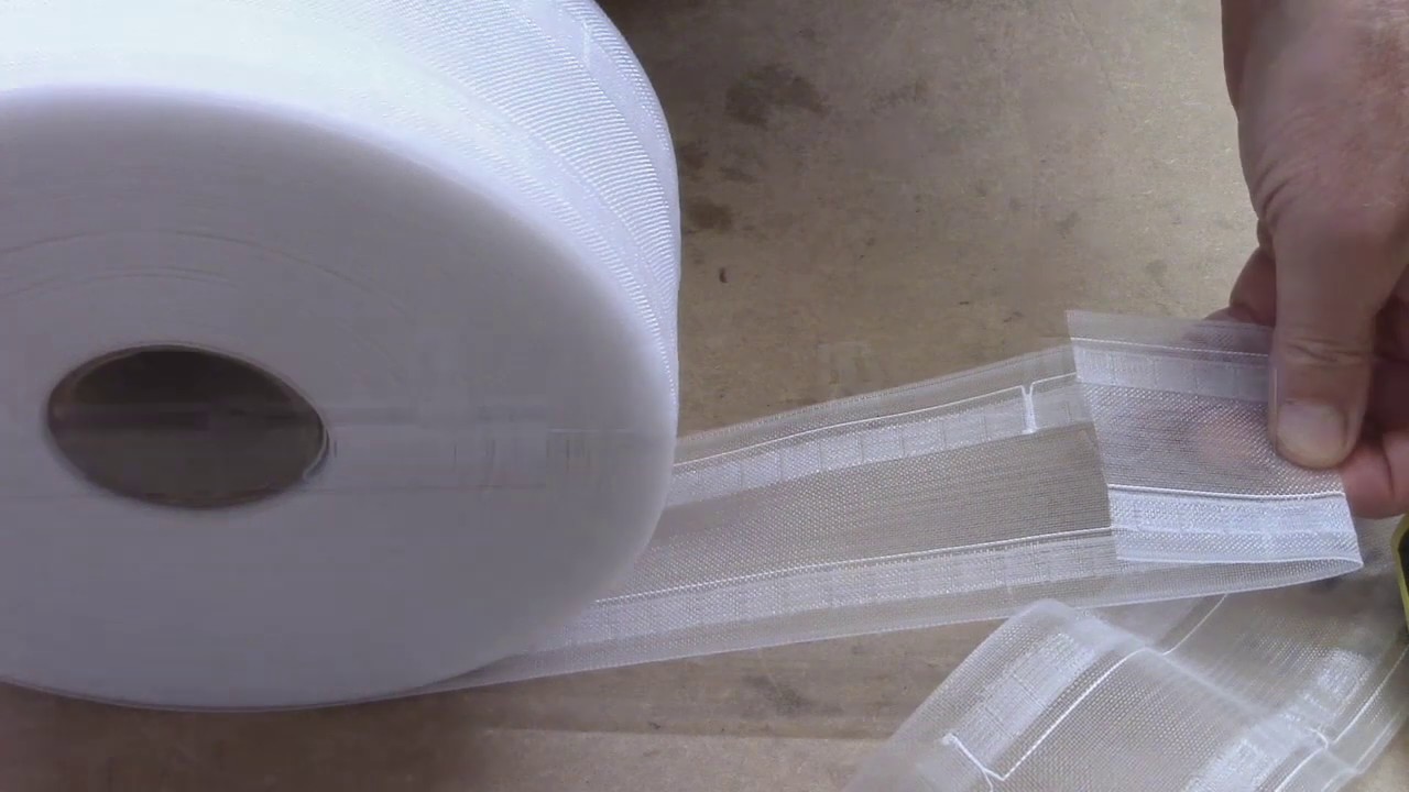 Translucent Wave Curtain Heading Tape You