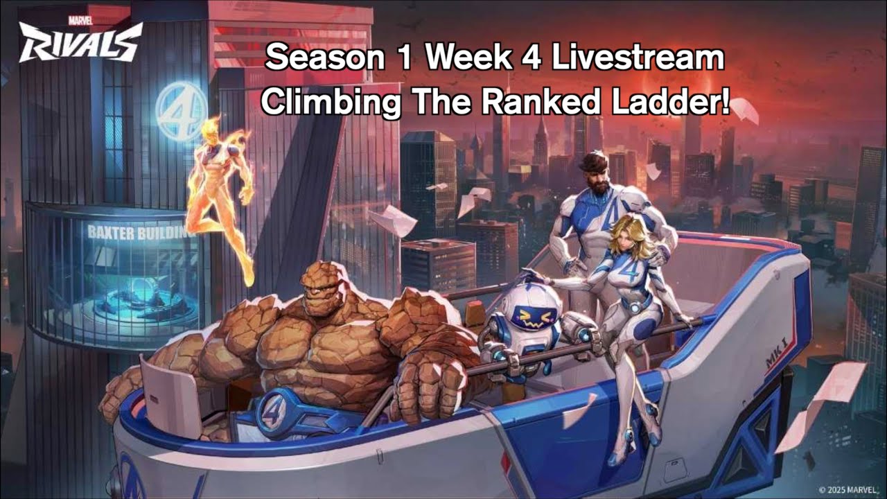 Marvel Rivals! Season 1 Week 4 Climbing The Ranked Ladder! - YouTube