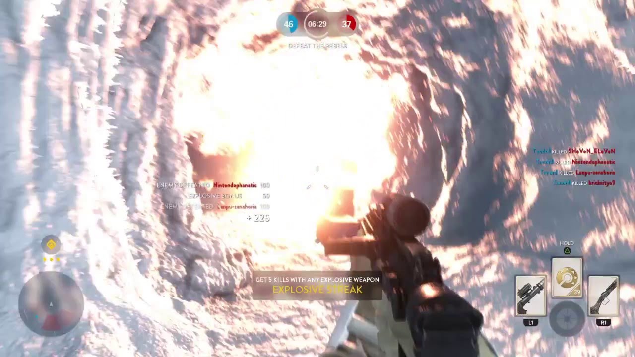 Gotta love flanking the enemy with a thermal imploder in Star Wars ...