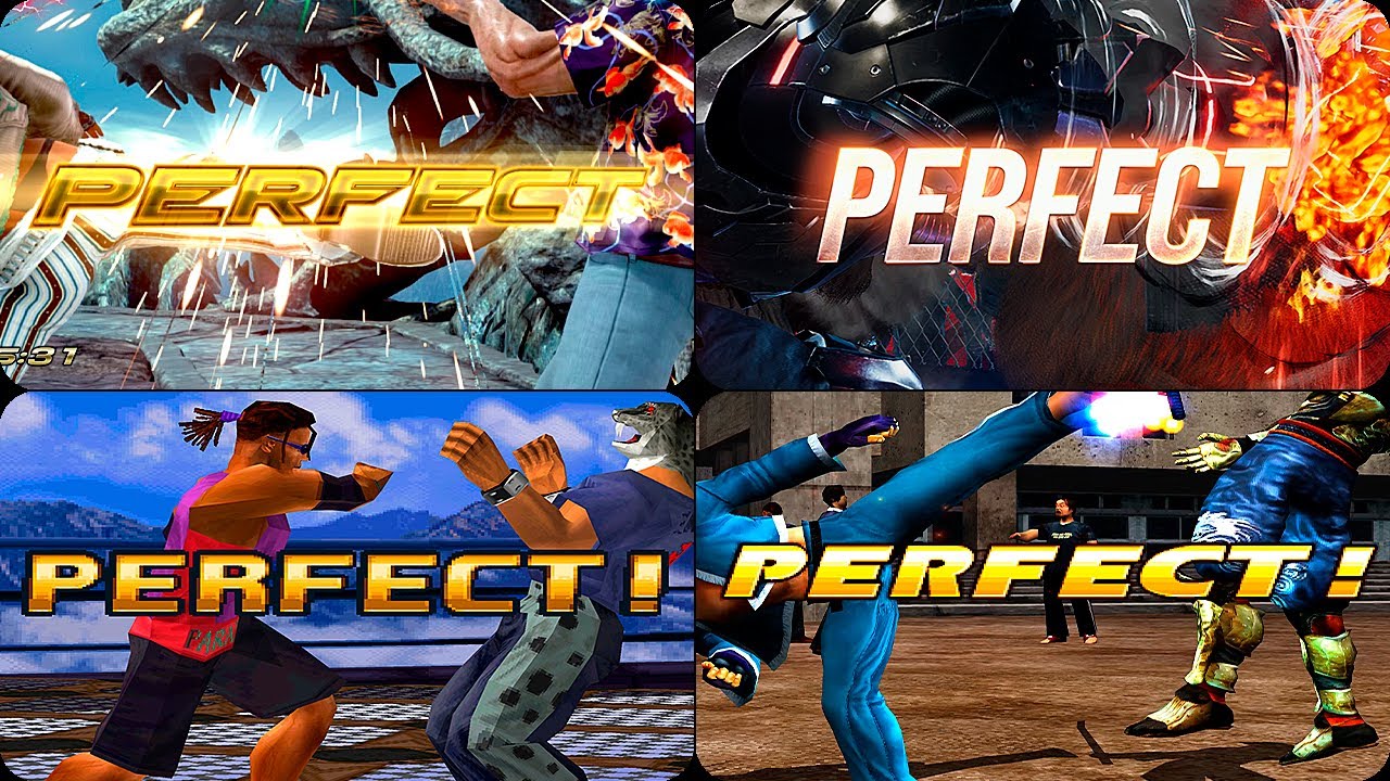 Evolution of PERFECT in Tekken Games (1994 - 2024 | PS1 - PS5) - YouTube