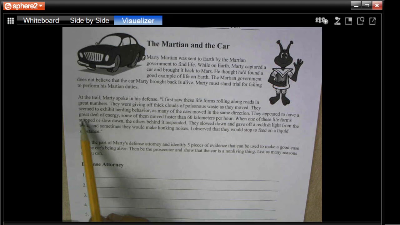 Sammy alive and Martian WS - YouTube