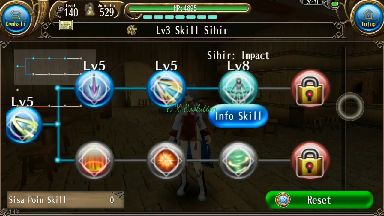 tutorial toram online Build+Status Katana lvl 140 DPS - YouTube