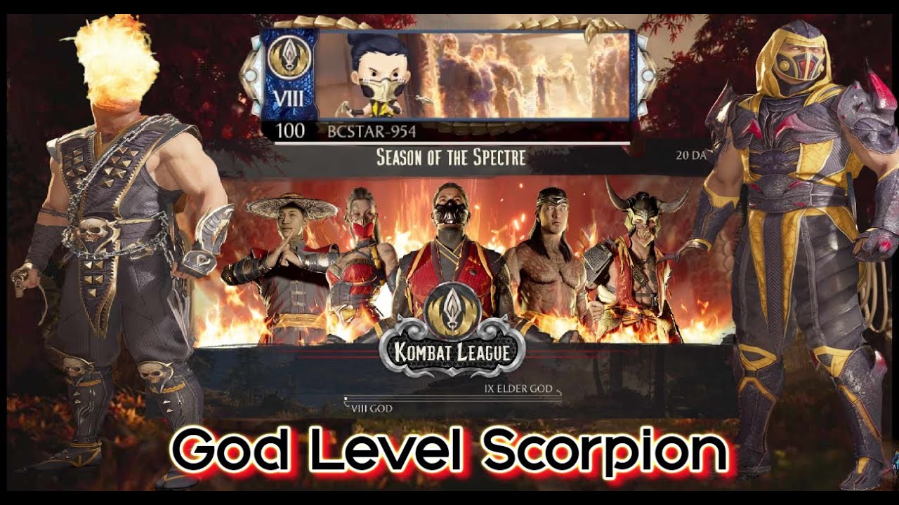 Mortal Kombat 1 (MK 1) Kombat Leauge - Season 1 Season Of Spectre - God ...