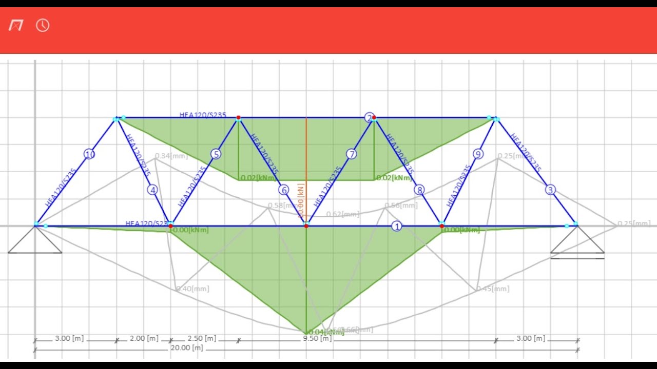 Free FEM tool - Framedesign for pc - tutorial - YouTube