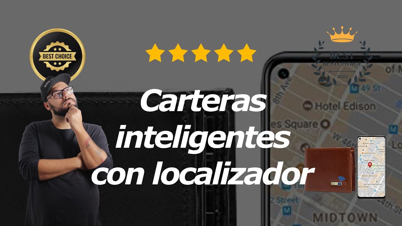 Las Mejores Carteras Inteligentes Con Localizador - YouTube
