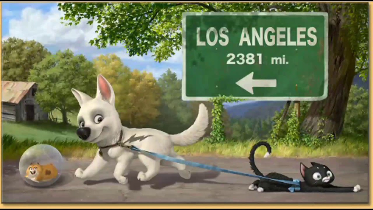 Disney's Bolt bootleg DVD menu - YouTube