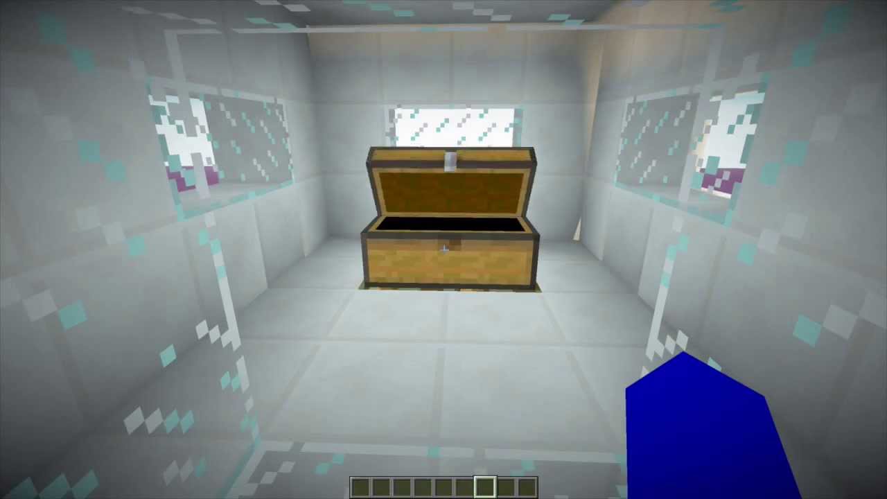 Redstone 2x2 Seamless Glass Door - YouTube