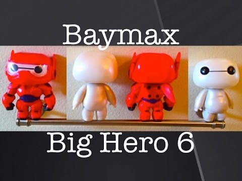 BAYMAX Big Hero 6 Funko POP! Vinyl Figures Toy Exclusive Collection ...