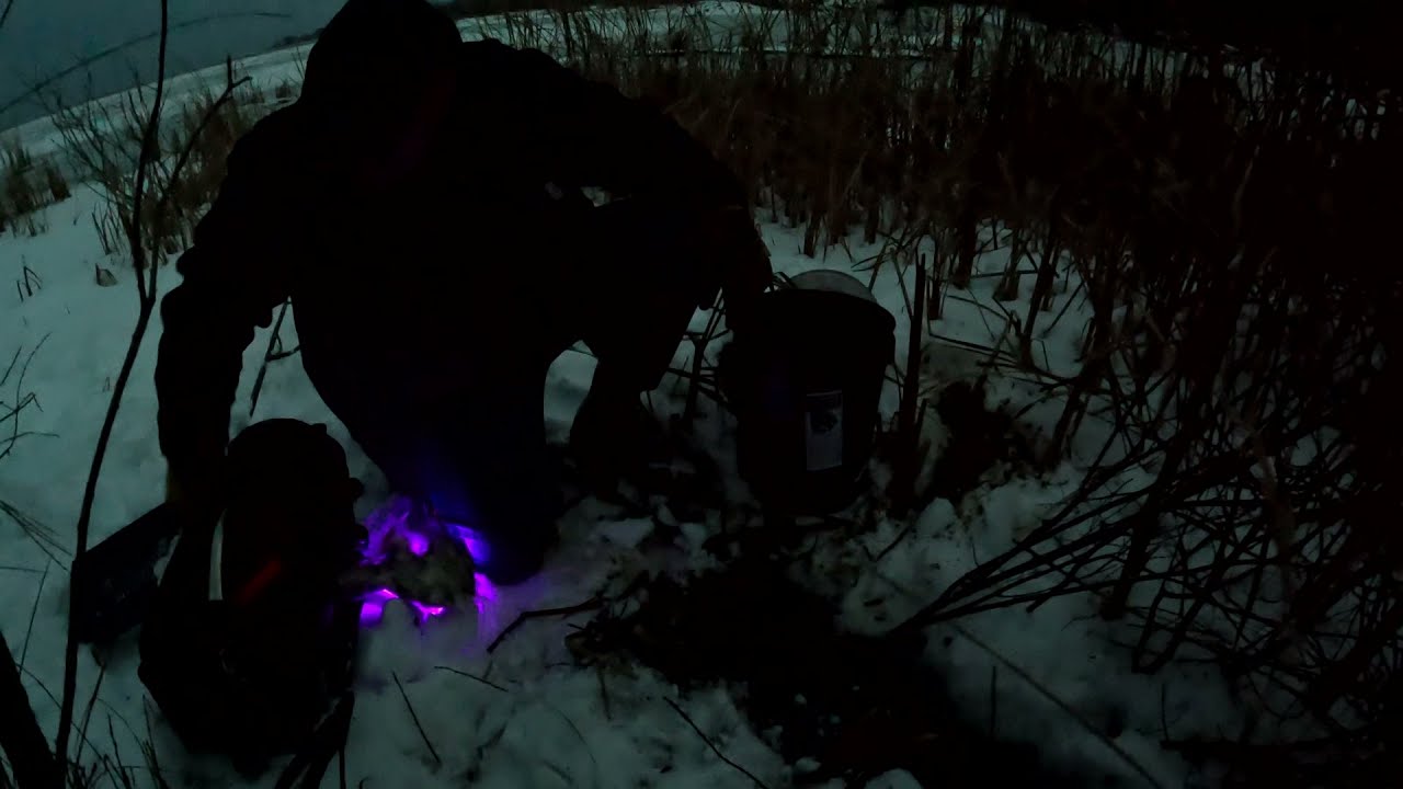 Making bobcat sets right at dark-THOSE LIGHTS REALLY ARE WORKING - YouTube