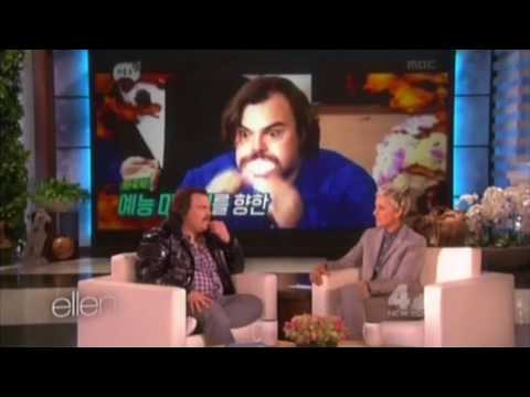 Jack Black talk about Infinite Challenge [무한도전] on The Ellen Show