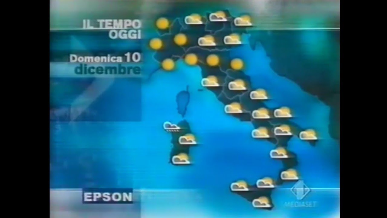Meteo per Domenica 10 Dicembre 2006 Studio Aperto - YouTube