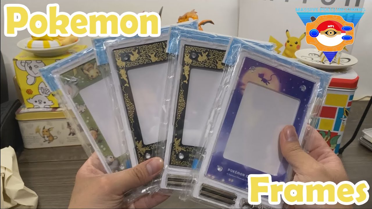 UNBOXING some Pokemon Card Frames! - YouTube