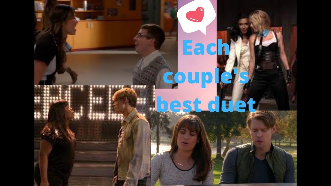 Each couples best duet | Glee - YouTube