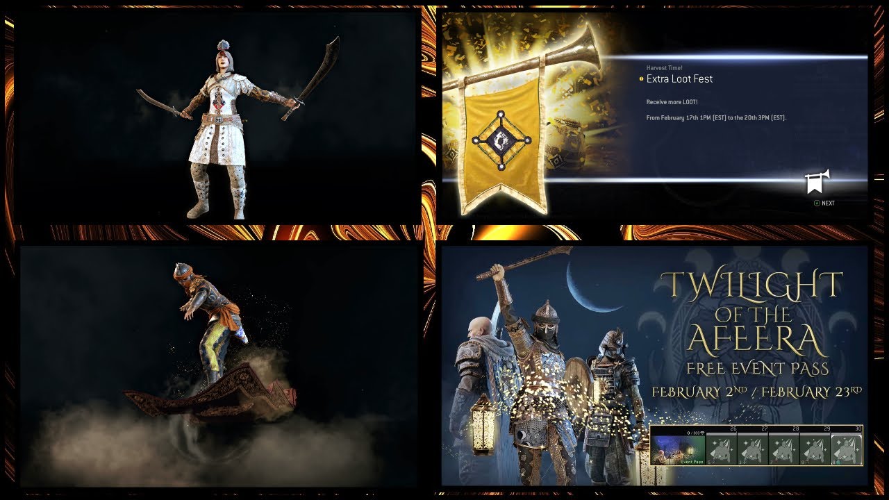 For Honor: My Juggle Act, Magic Carpet Slide, Last Week of Twilight of ...