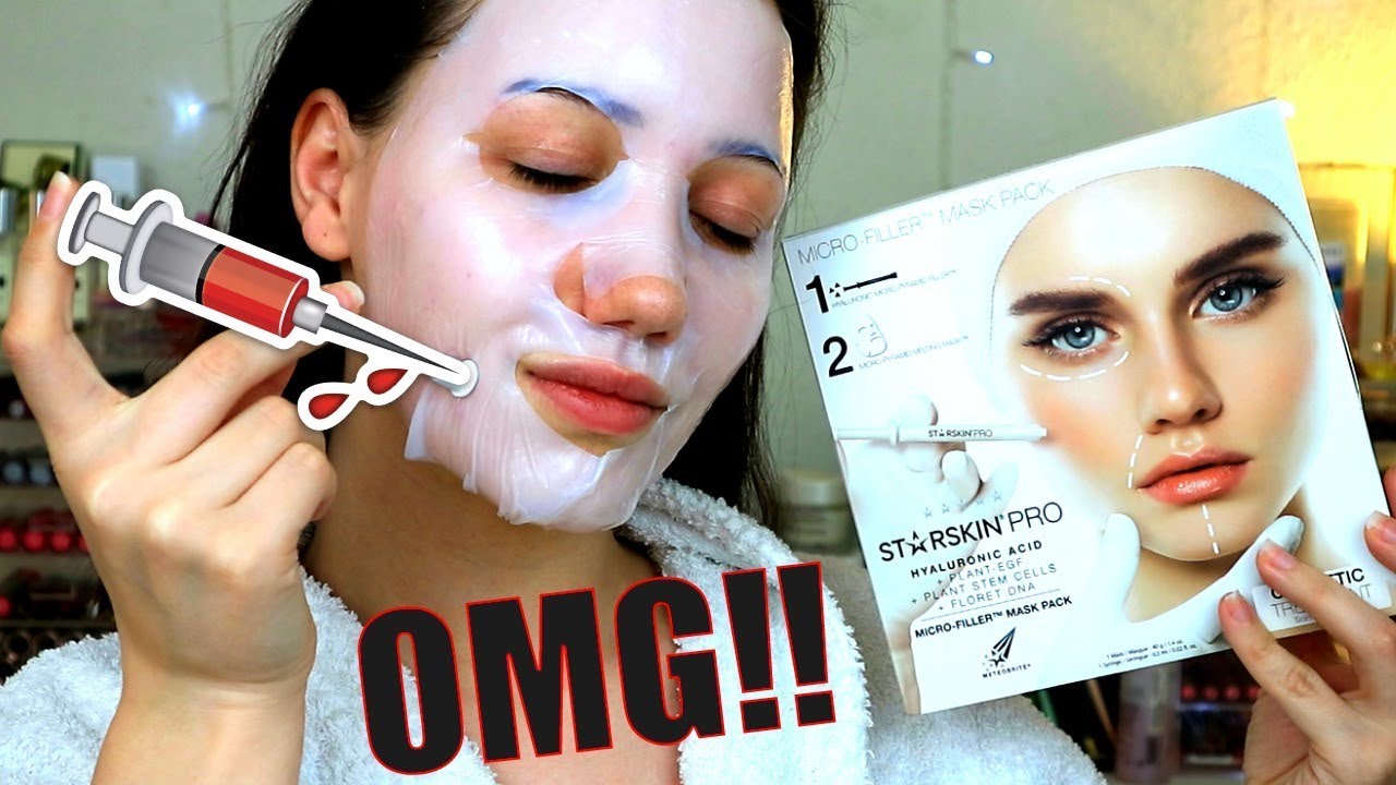 MICRO NEEDLE AT HOME?! STARSKIN MICRO FILLER MASK REVIEW ...