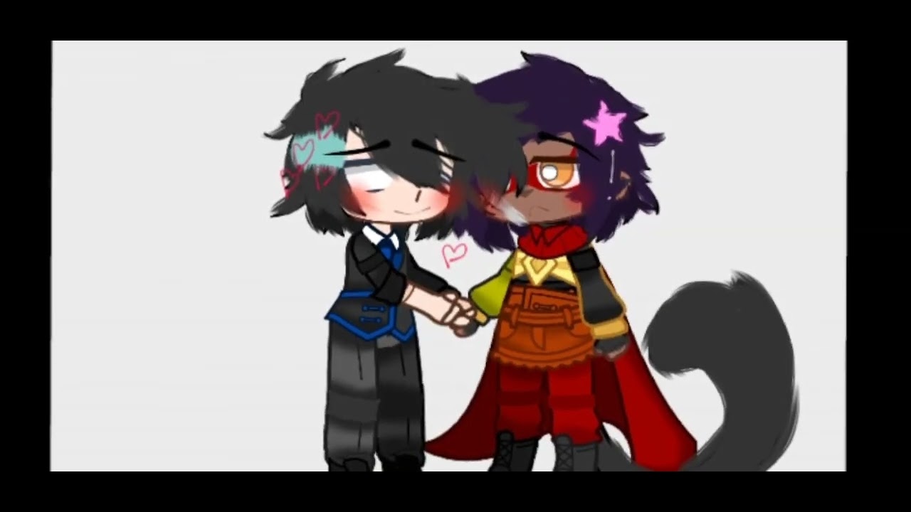 Shadowpeach VS Shadowpuppet | LMK | gacha club | Au istg |ft. Not-Mayor ...