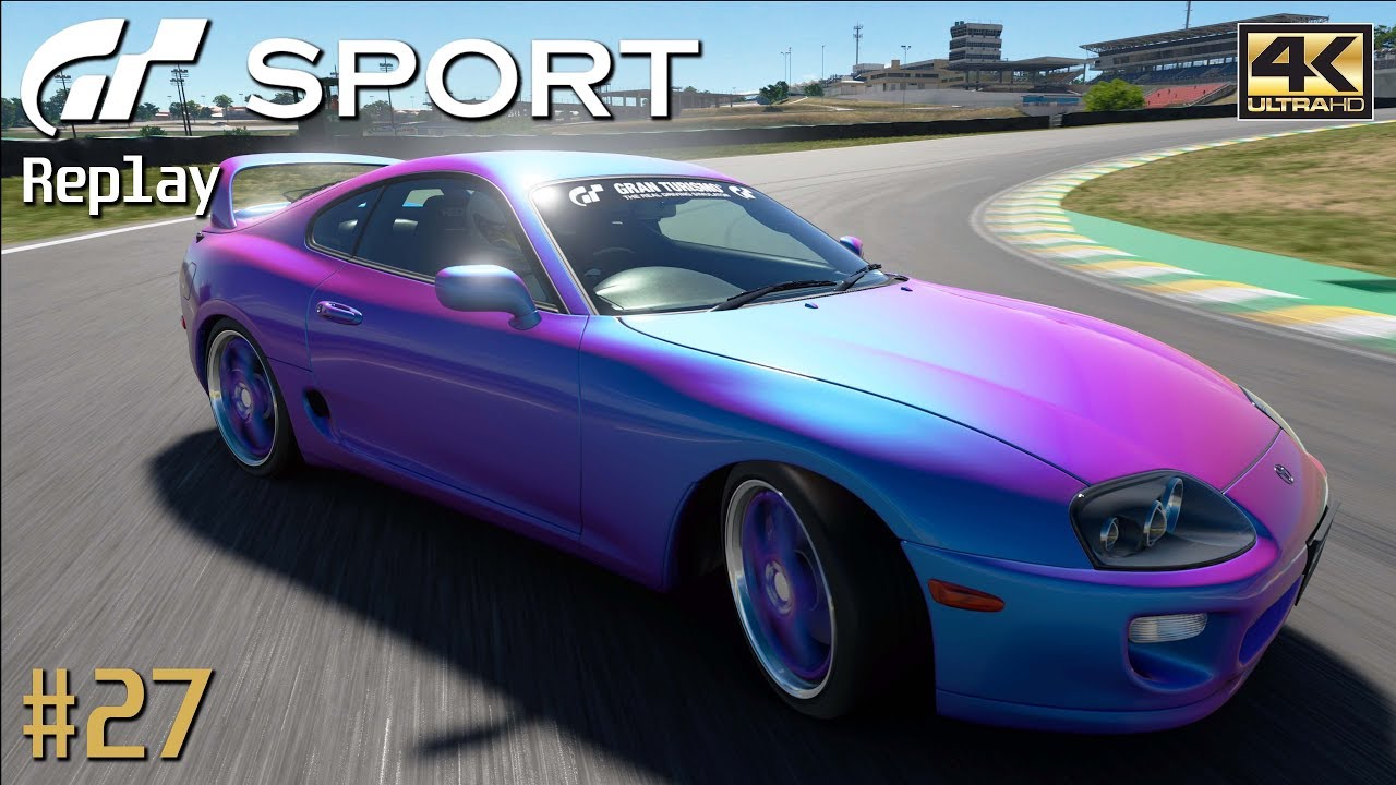 Gran Turismo Sport - PS4 Pro Replay 4K 2160p / Toyota SUPRA RZ '97 ...