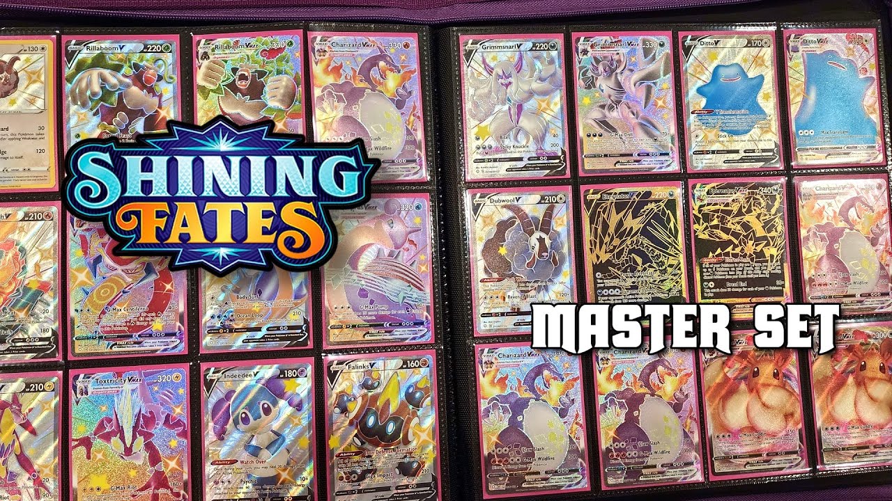 Pokemon Shining Fates Master Set 100% COMPLETE! - YouTube