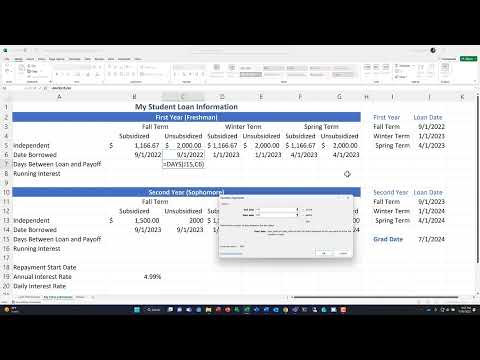 Student Loan Calculator Lecture Part 1 - YouTube