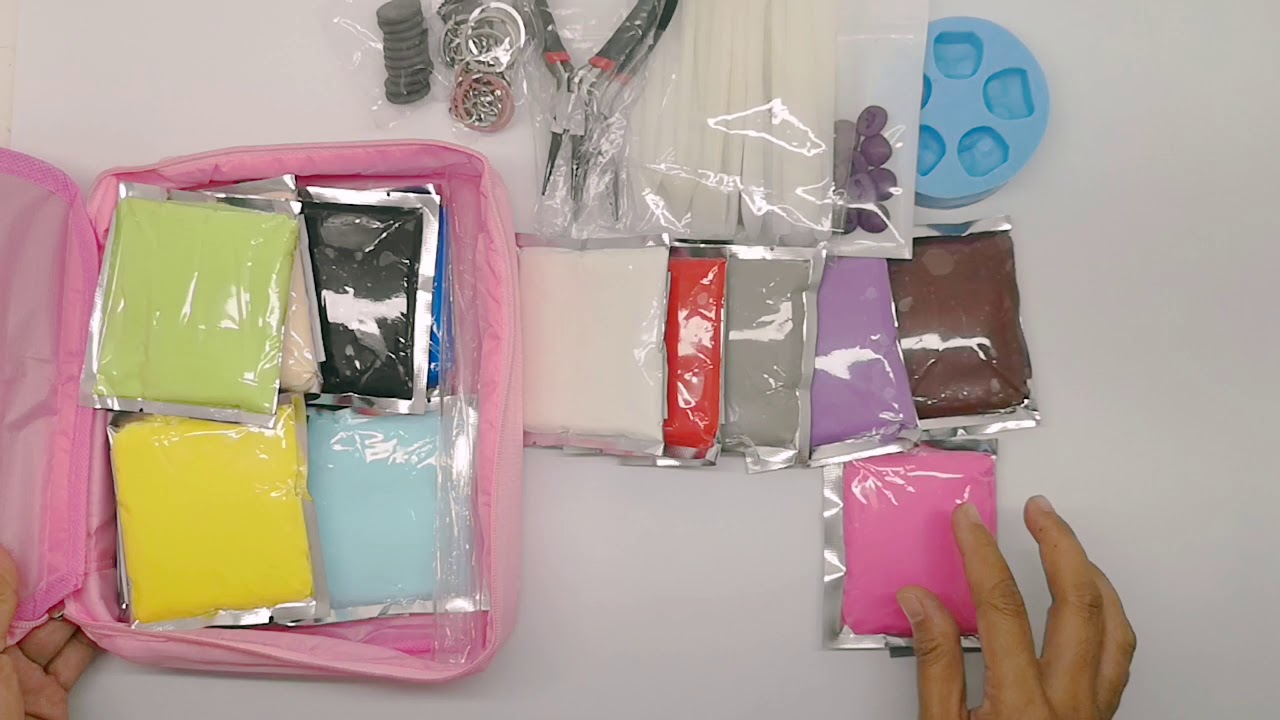 FADC On The Go Air Dry Clay Kit #2 - YouTube