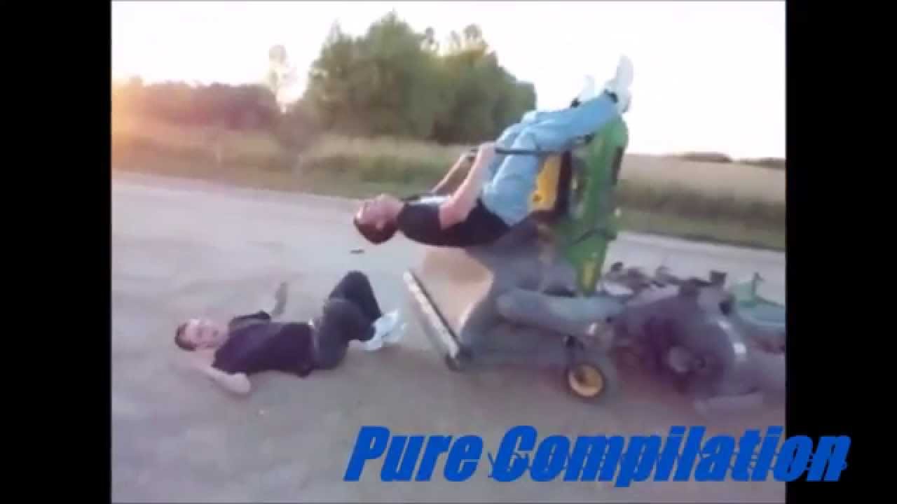 Lawn Mower Fails - YouTube
