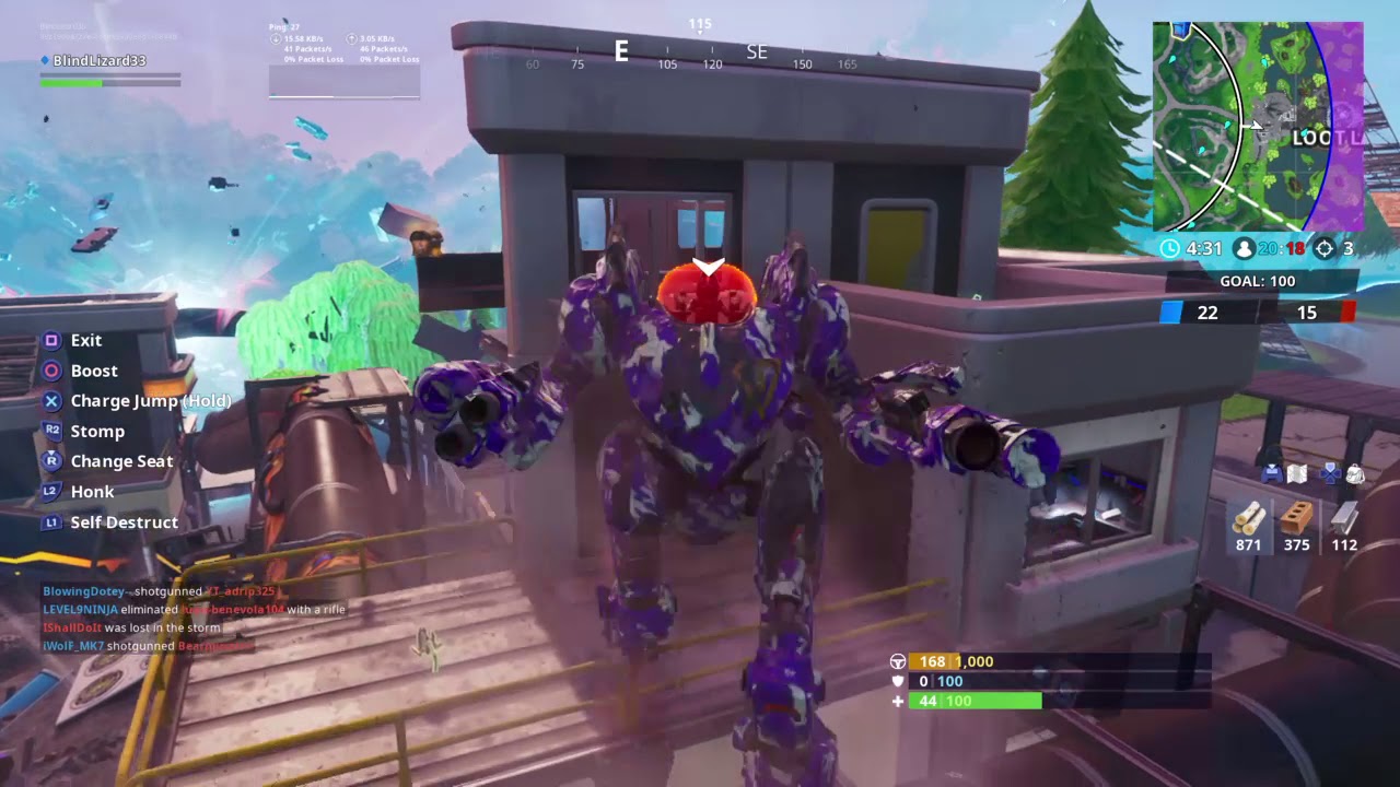 Fortnite team rumble game play - YouTube