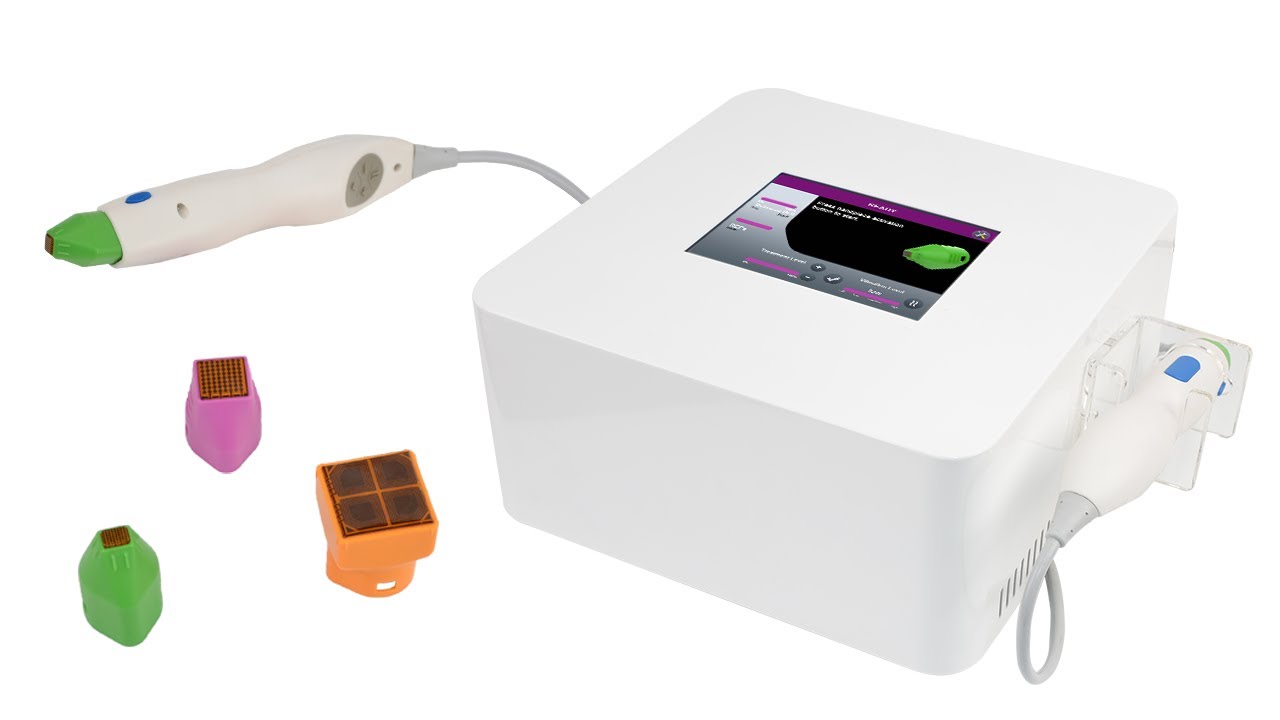 Mini Fractional RF Radio Frequency Face Skin Tighten Dot Matrix Lattice ...