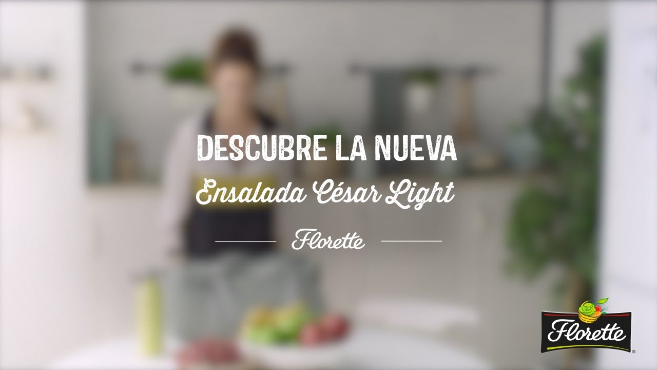 Ensalada Completa César Light - Meal Solutions Florette España - YouTube
