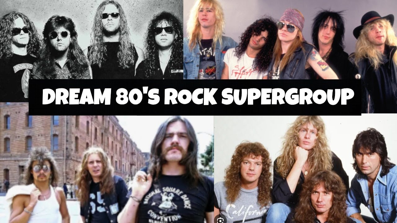 We Built Our Dream 80’s Rock Supergroup (ft. Metallica, Guns N Roses ...