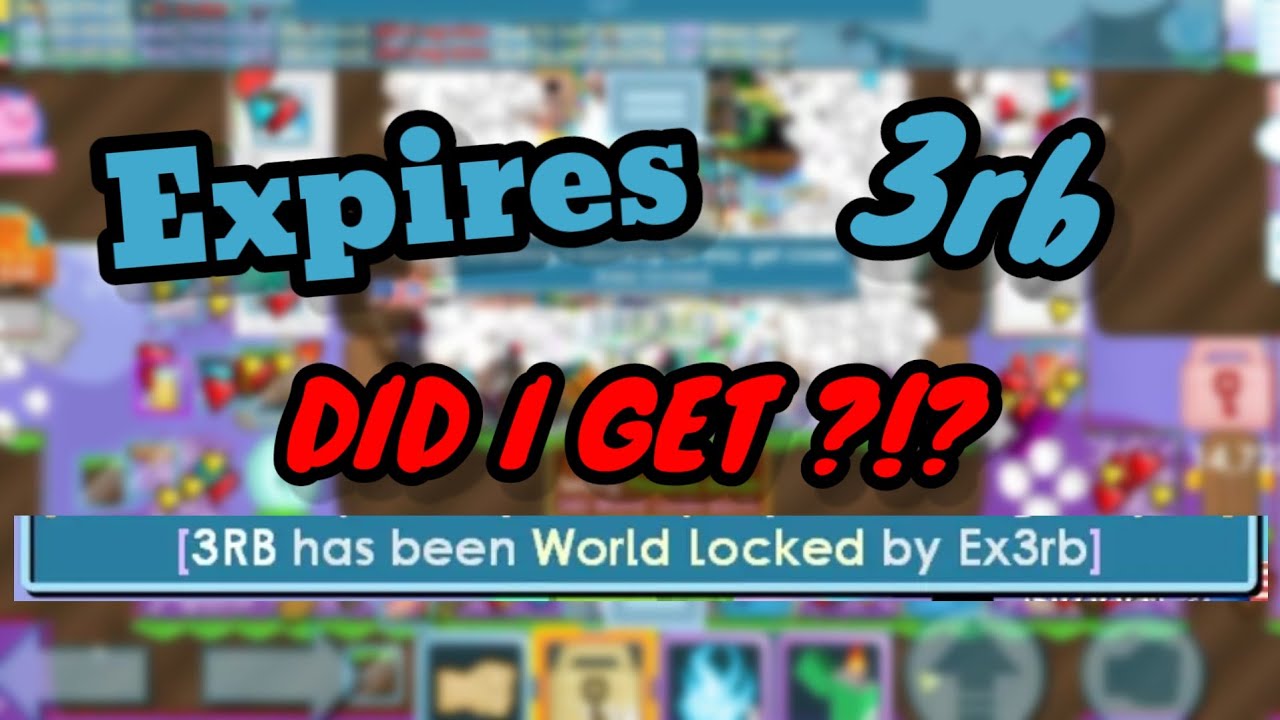 Expires 3rb | Growtopia 179 days ! - YouTube