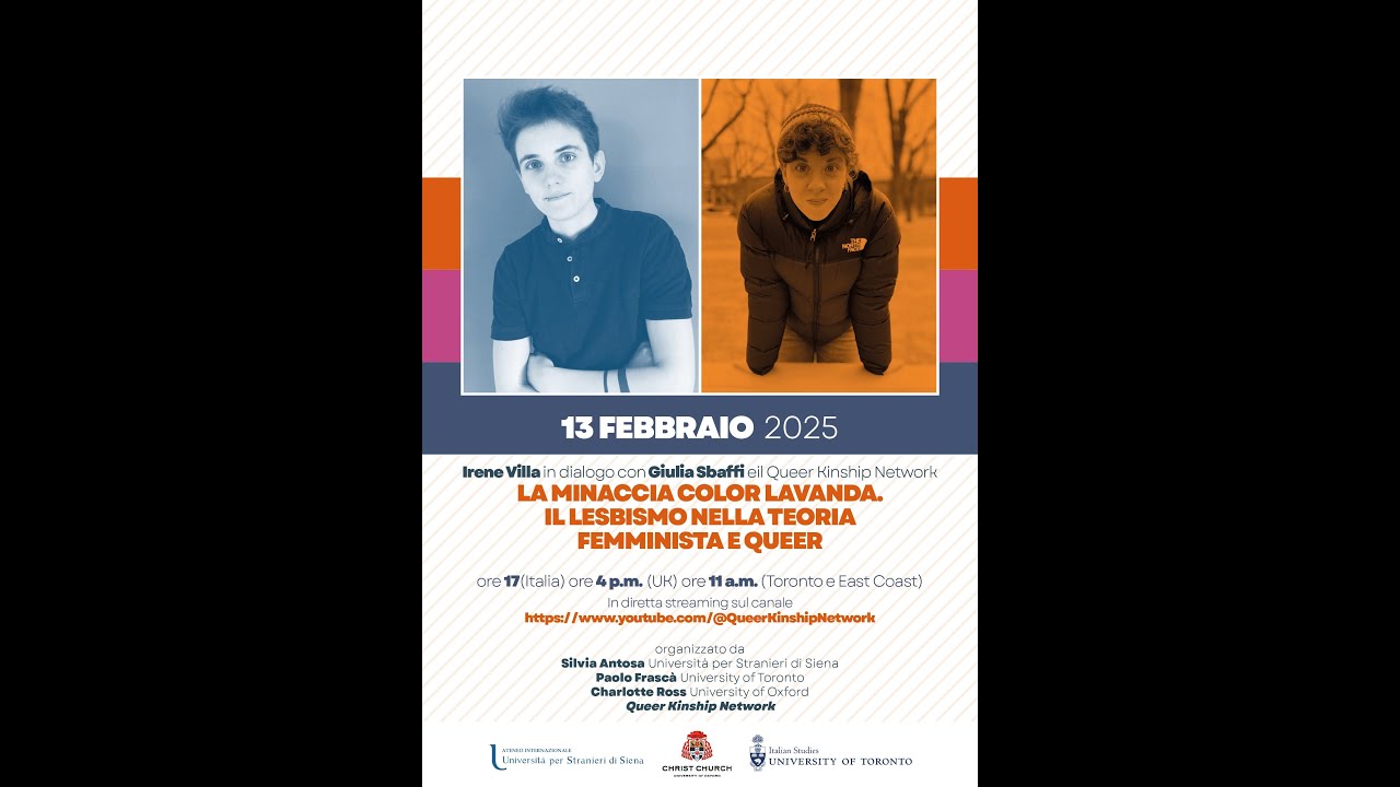 Irene Villa, Giulia Sbaffi e QKN-La minaccia color lavanda.Il lesbismo ...