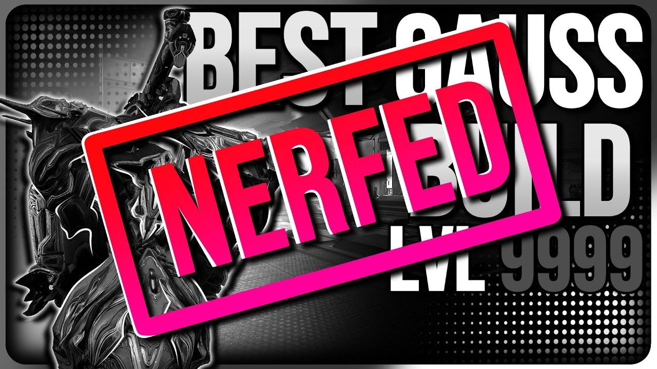 NO LONGER The BEST Gauss Build Guide | Warframe - YouTube