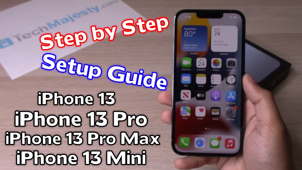 How to Set Up iPhone 13 / iPhone 13 Pro /13 Pro Max/13 Mini (Step by ...