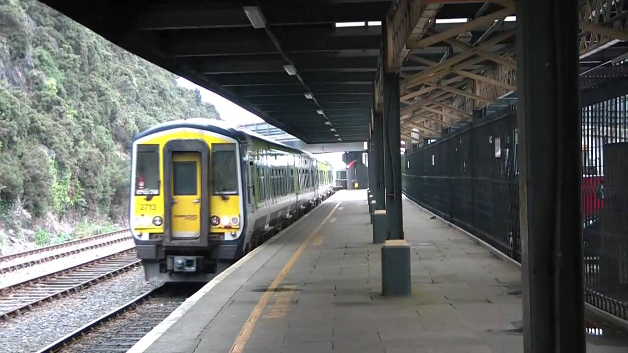 The Last Train from Waterford to Rosslare Harbour Departing Waterford ...