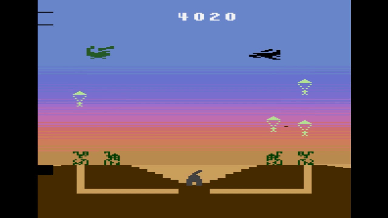 Atari 2600- Commando Raid Gameplay - YouTube