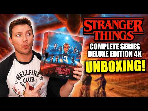 Stranger Things: The Complete Series Deluxe Edition 4K UHD UNBOXING!