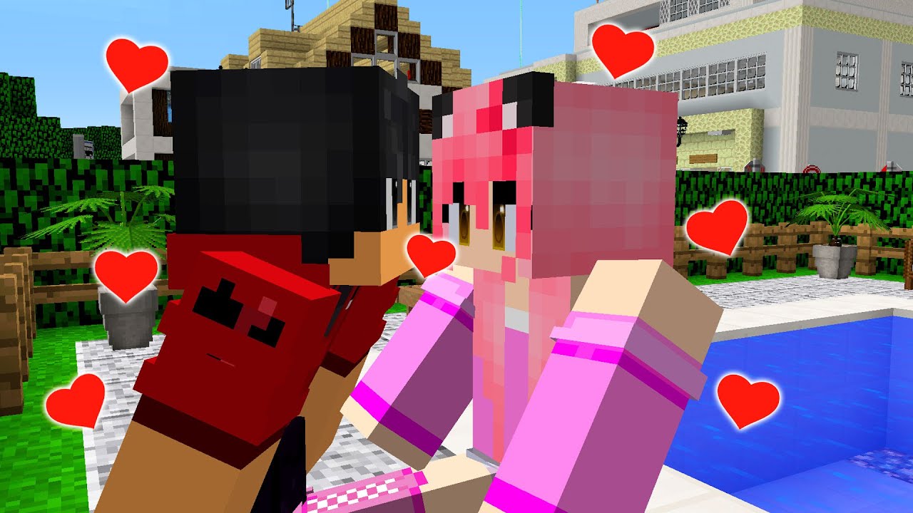 AARON VS ZANE | AARON KISS KAWAII CHAN - YouTube